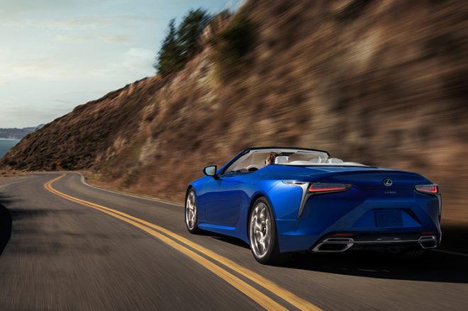 Lexus LC500 Convertible unveiled: Topless V8 cruiser | Torque