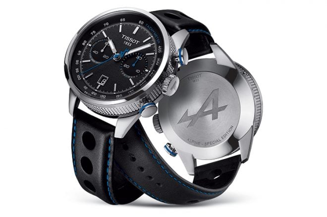Alpine and Tissot launch onboard watch range for the A110 dashboard
