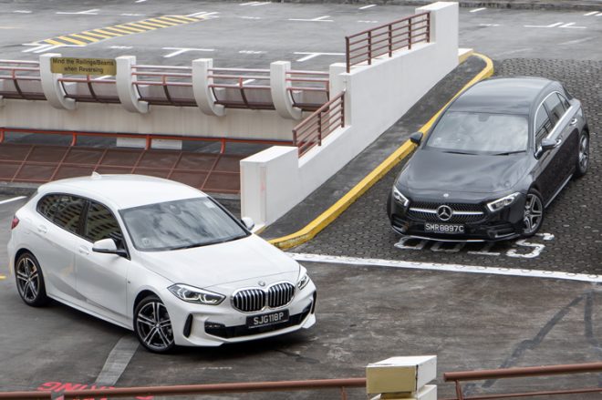 BMW 118i M Sport vs Mercedes-Benz A200 AMG Line | Torque