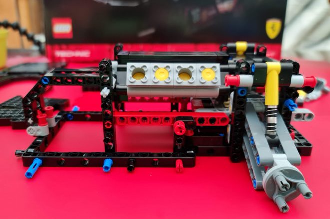 LEGO Ferrari 488 GTE AF Corse: An epic journey, brick by little brick