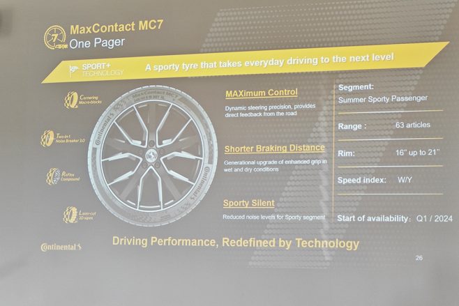 Continental MaxContact MC7 tested in the Contidrom | Torque